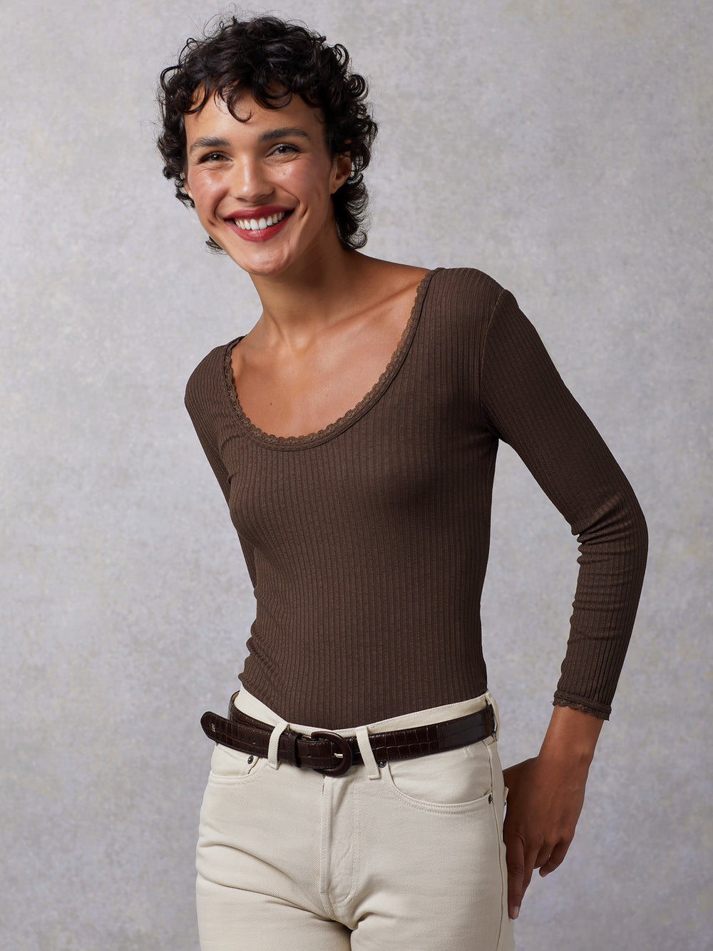 Gio Uni Uni Marron Glacé • Rouje