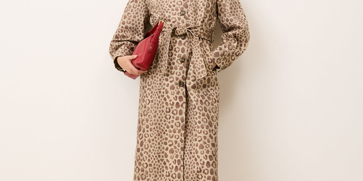 Gerard savana brown trench coat | Rouje