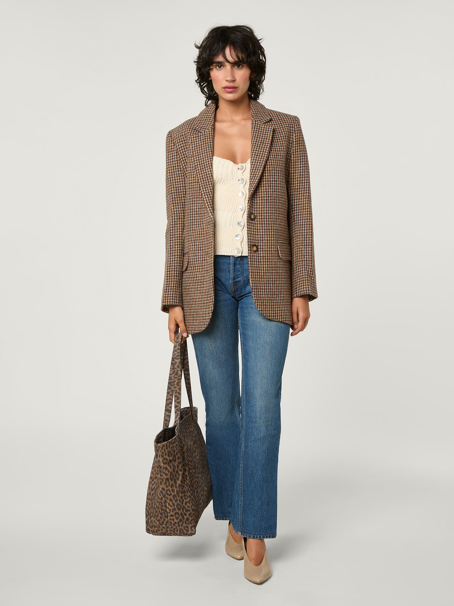 Original blue straight jeans with vintage cut | Rouje