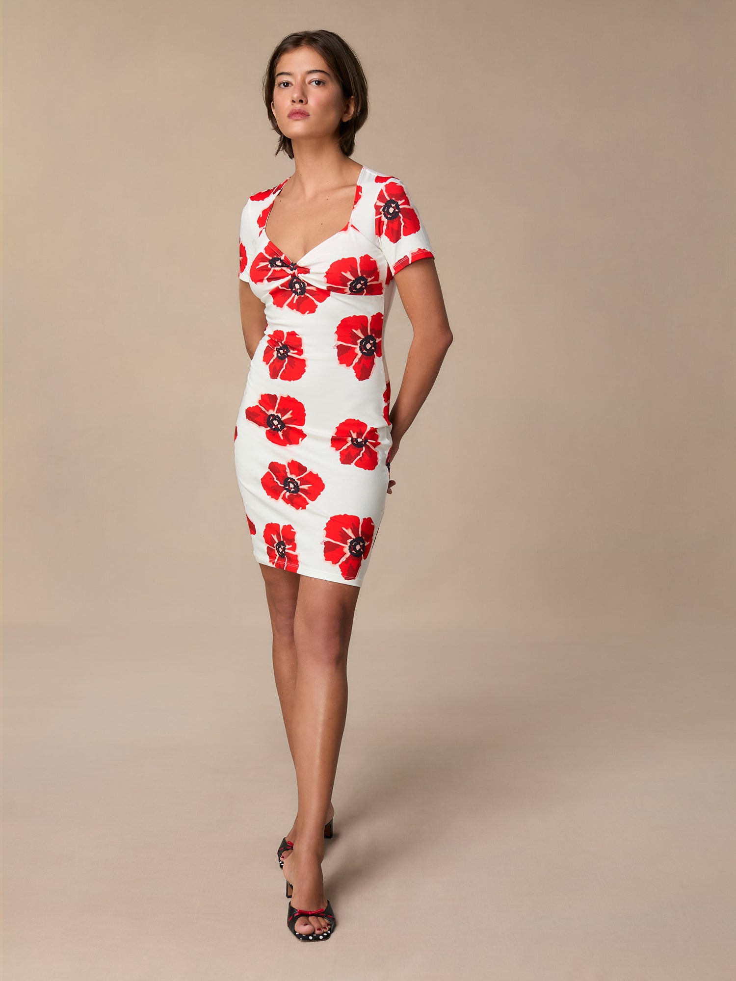 Tanais Coquelicots Coquelicots Ecru • Rouje