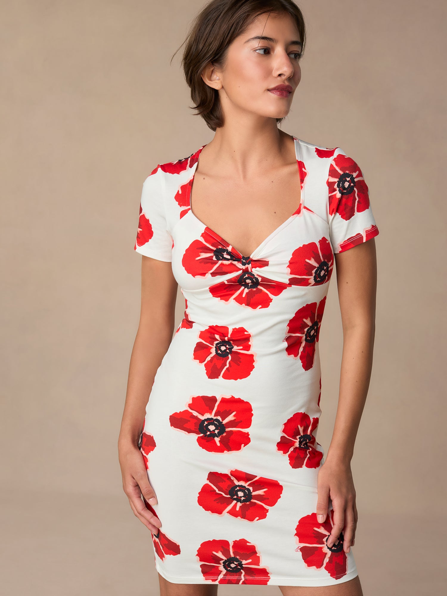 Tanais Coquelicots Coquelicots Ecru • Rouje