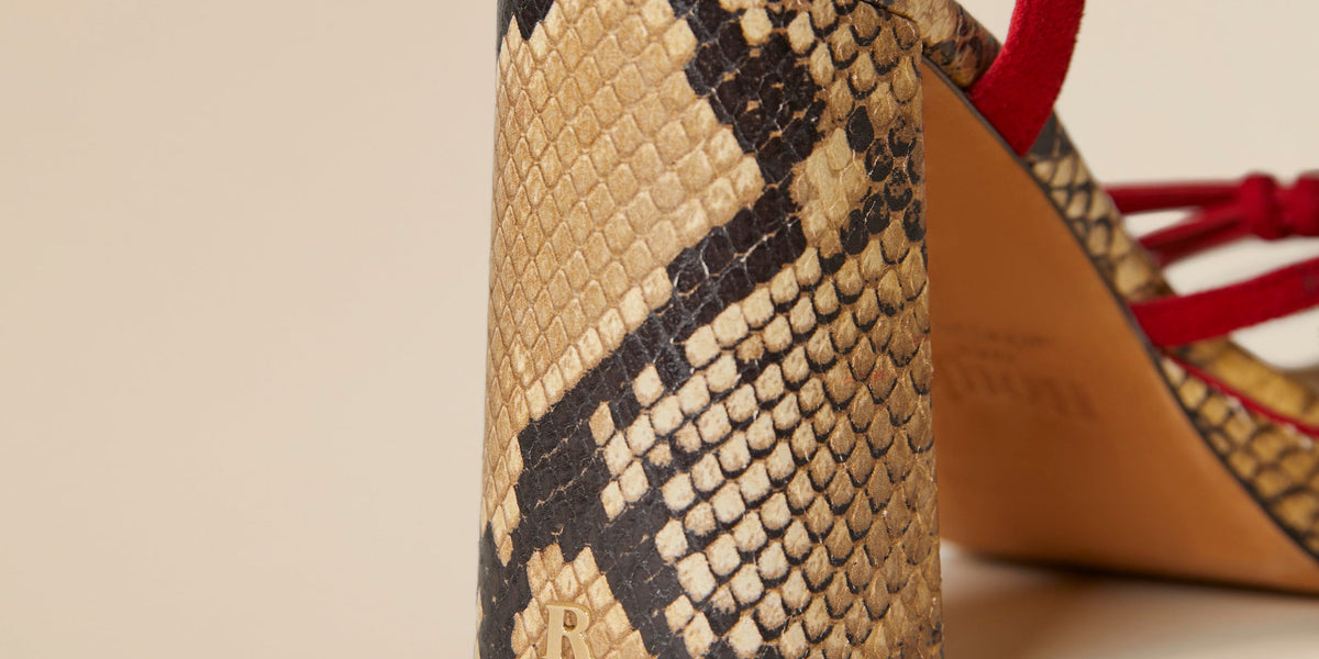 Francesca Python Naturel • Rouje